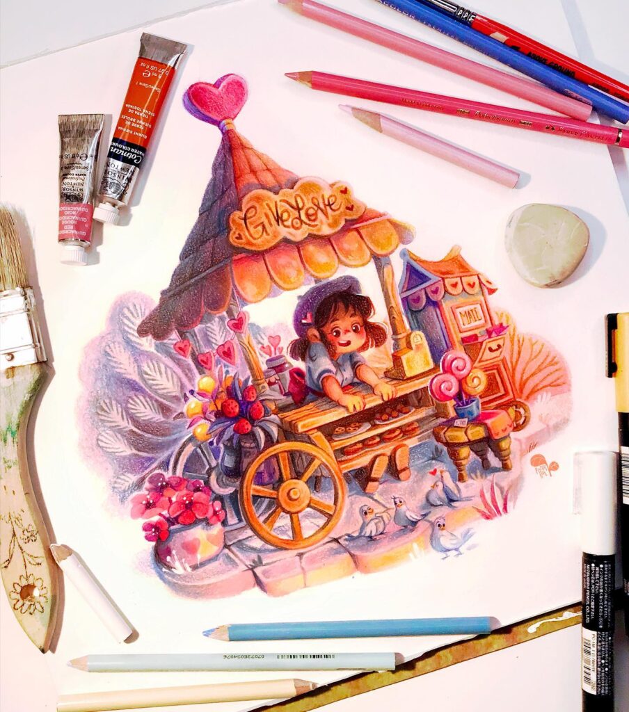Bright Character Art for Picture Books by Illustrator Kate Pellerin ...