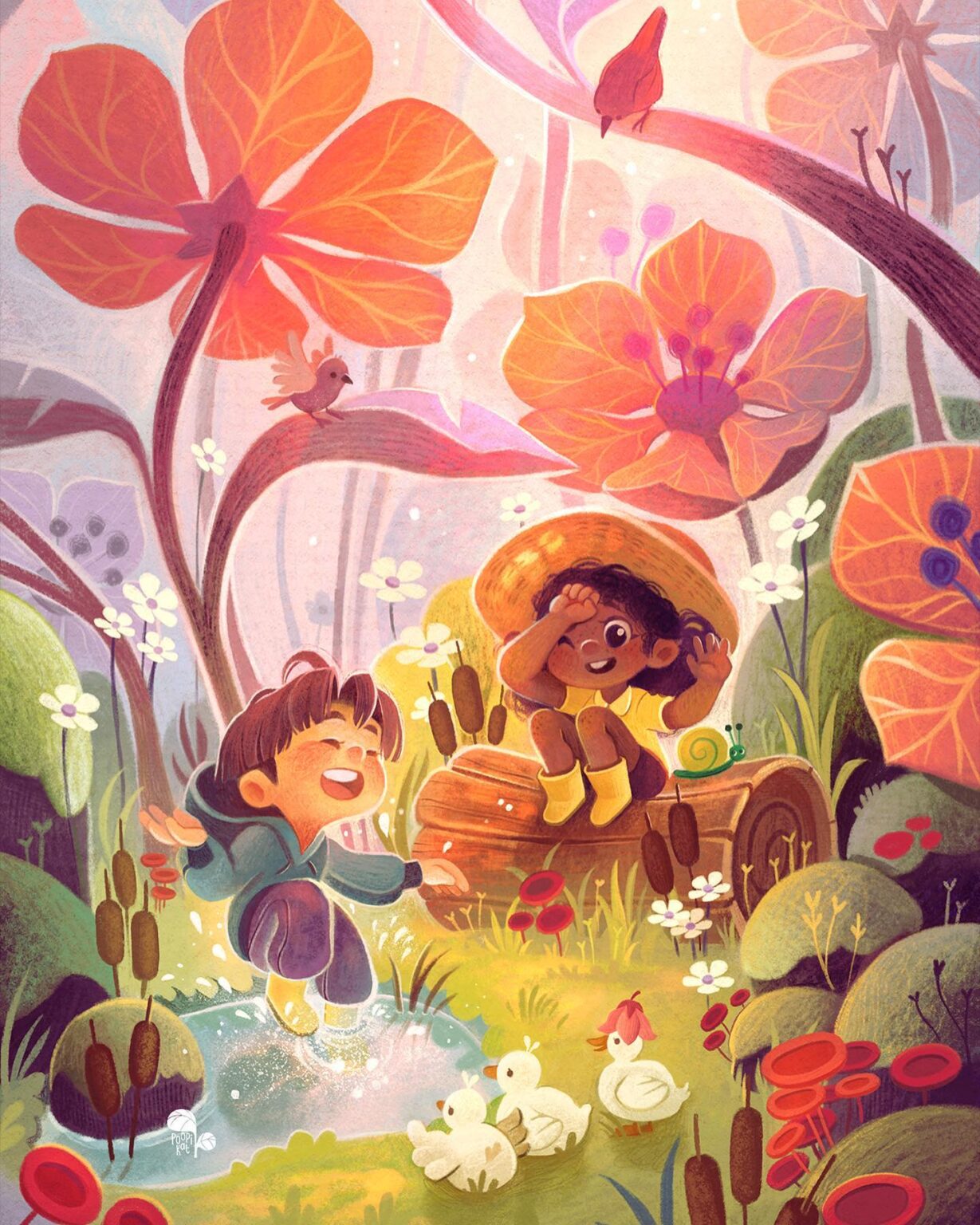 Bright Character Art for Picture Books by Illustrator Kate Pellerin ...