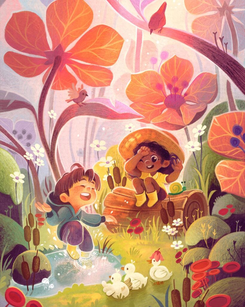 Bright Character Art for Picture Books by Illustrator Kate Pellerin ...