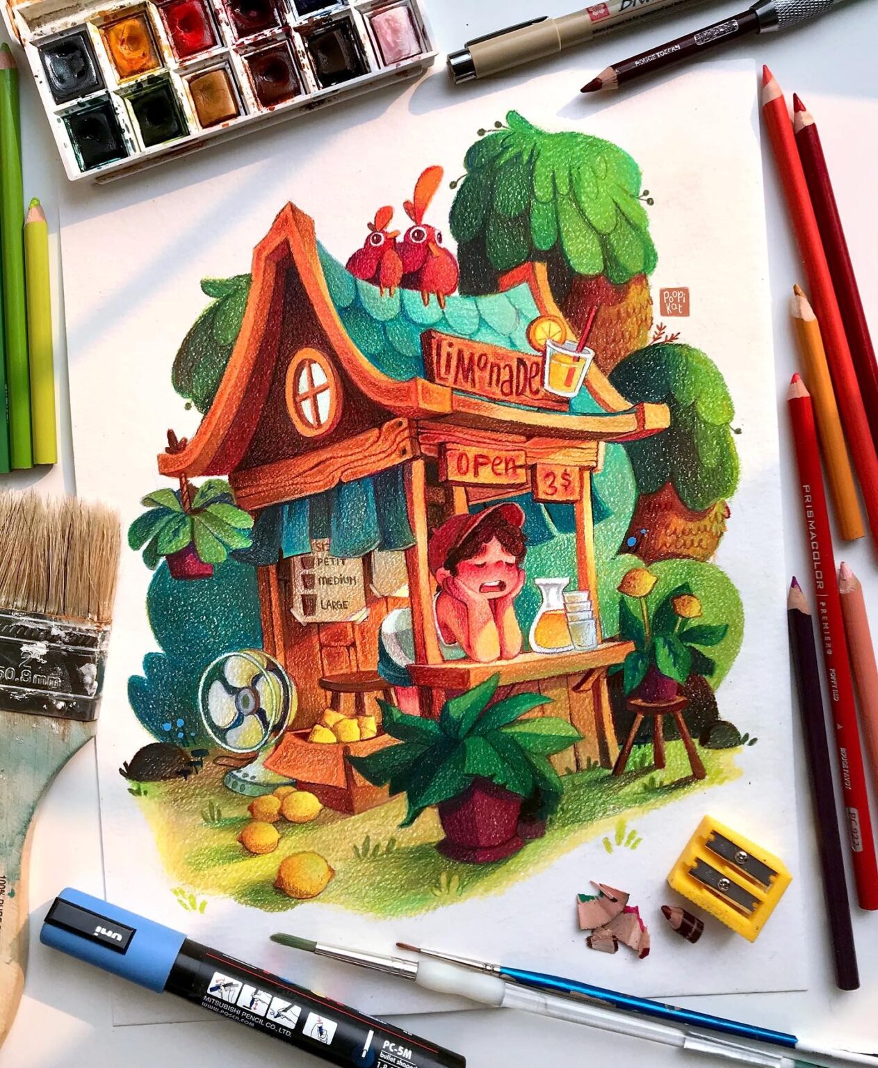 Bright Character Art for Picture Books by Illustrator Kate Pellerin ...