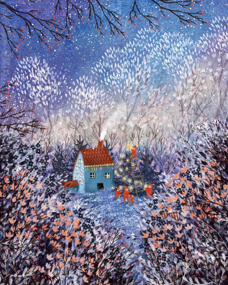 Christmas Illustrations: Digital Art Inspired by Winter Holidays ...